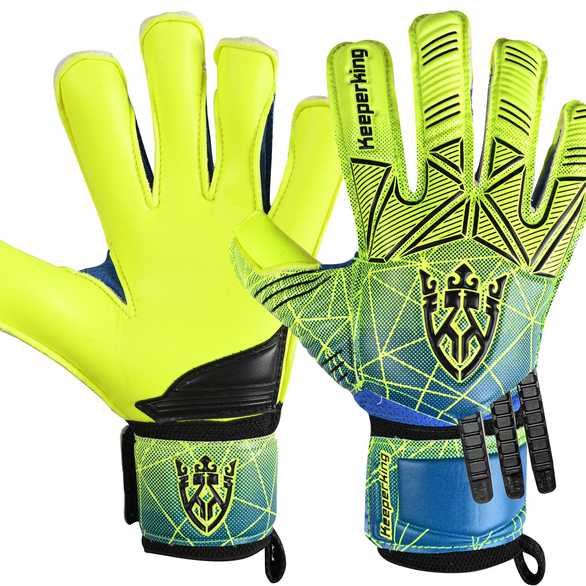 ALPHA FINGERSAVE YELLOW goalkeeper gloves – Keeperking